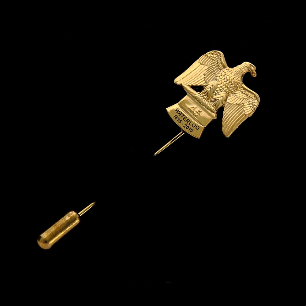 Waterloo 200th Tie Pin - The Royal Scots Dragoon Guards Museum Shop