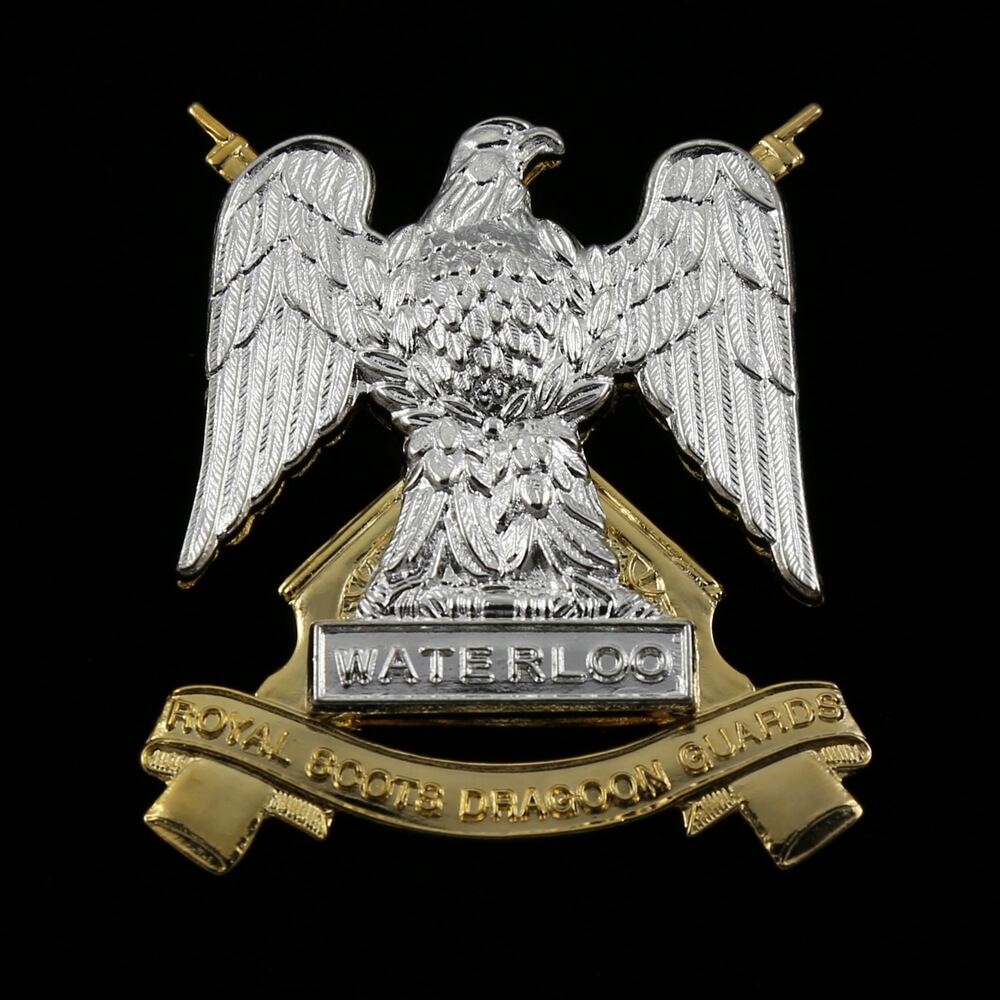 Scots DG Cap Badge (Original) - The Royal Scots Dragoon Guards Museum Shop