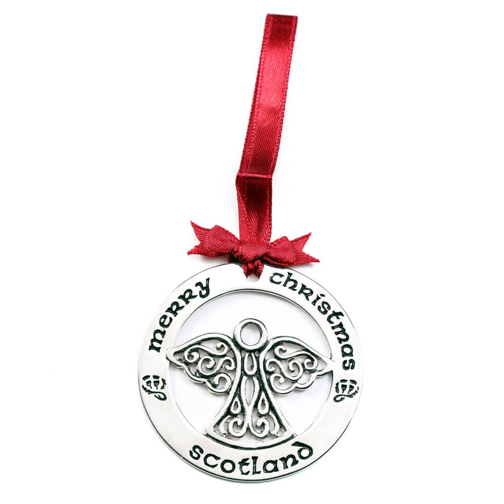 Celtic Angel Christmas Decoration - The Royal Scots Dragoon Guards ...