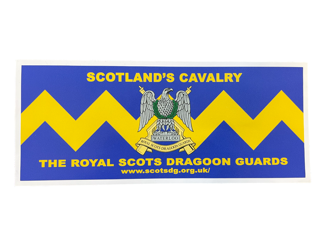 Scots DG Vandyke Sticker - The Royal Scots Dragoon Guards Museum Shop