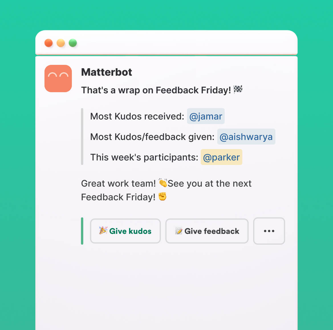 Feedback Friday | Matter