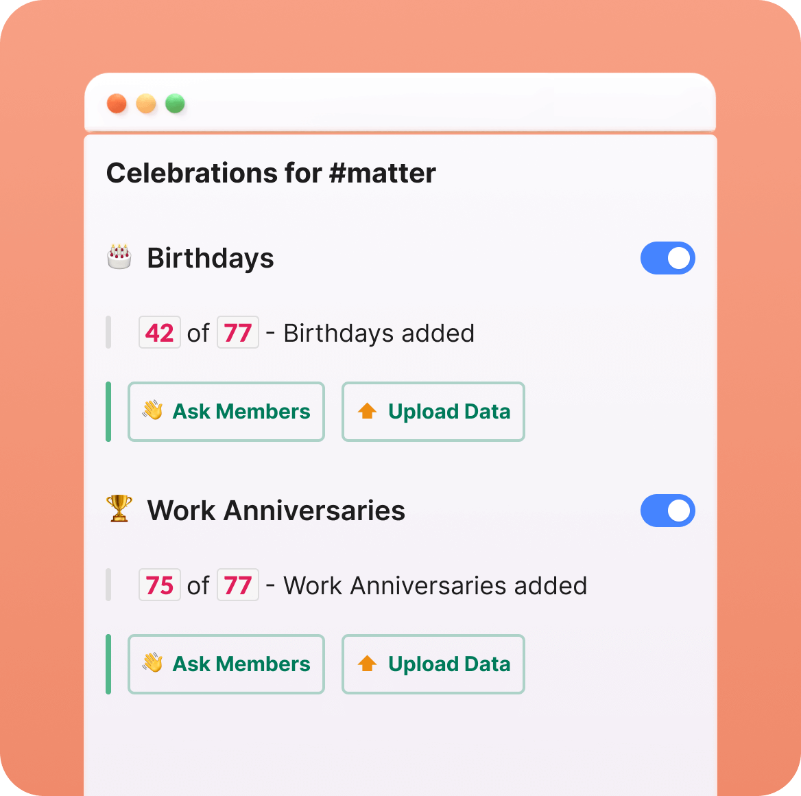 Celebrations | Matter