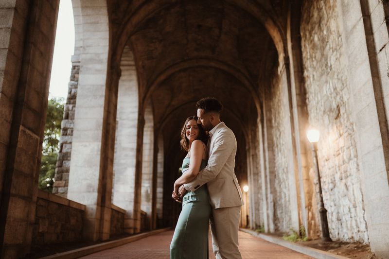 Fort Tryon Park Engagement Session with Omar and Ameila — Nicole Nero ...