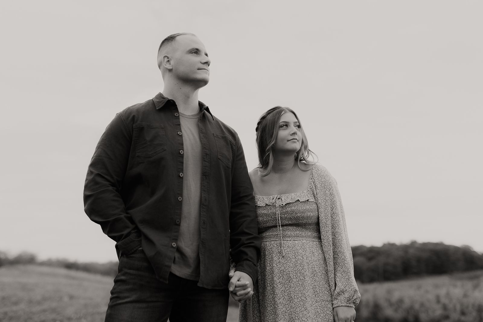 Upstate New York Orchard Engagement Session with Lauren and James ...