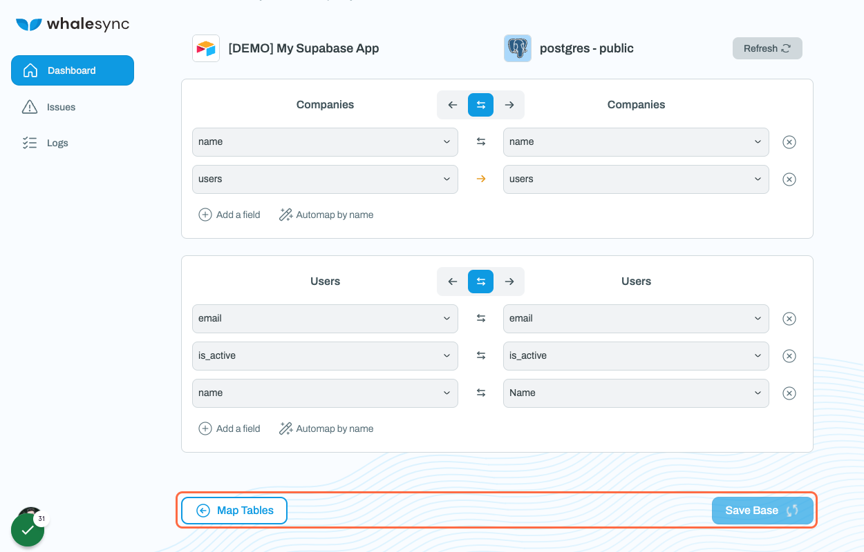 How To Sync Airtable And Postgres With Whalesync 