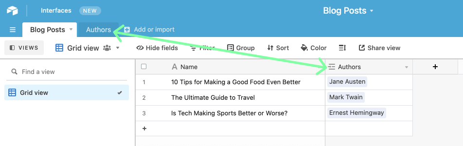 Airtable for Bloggers