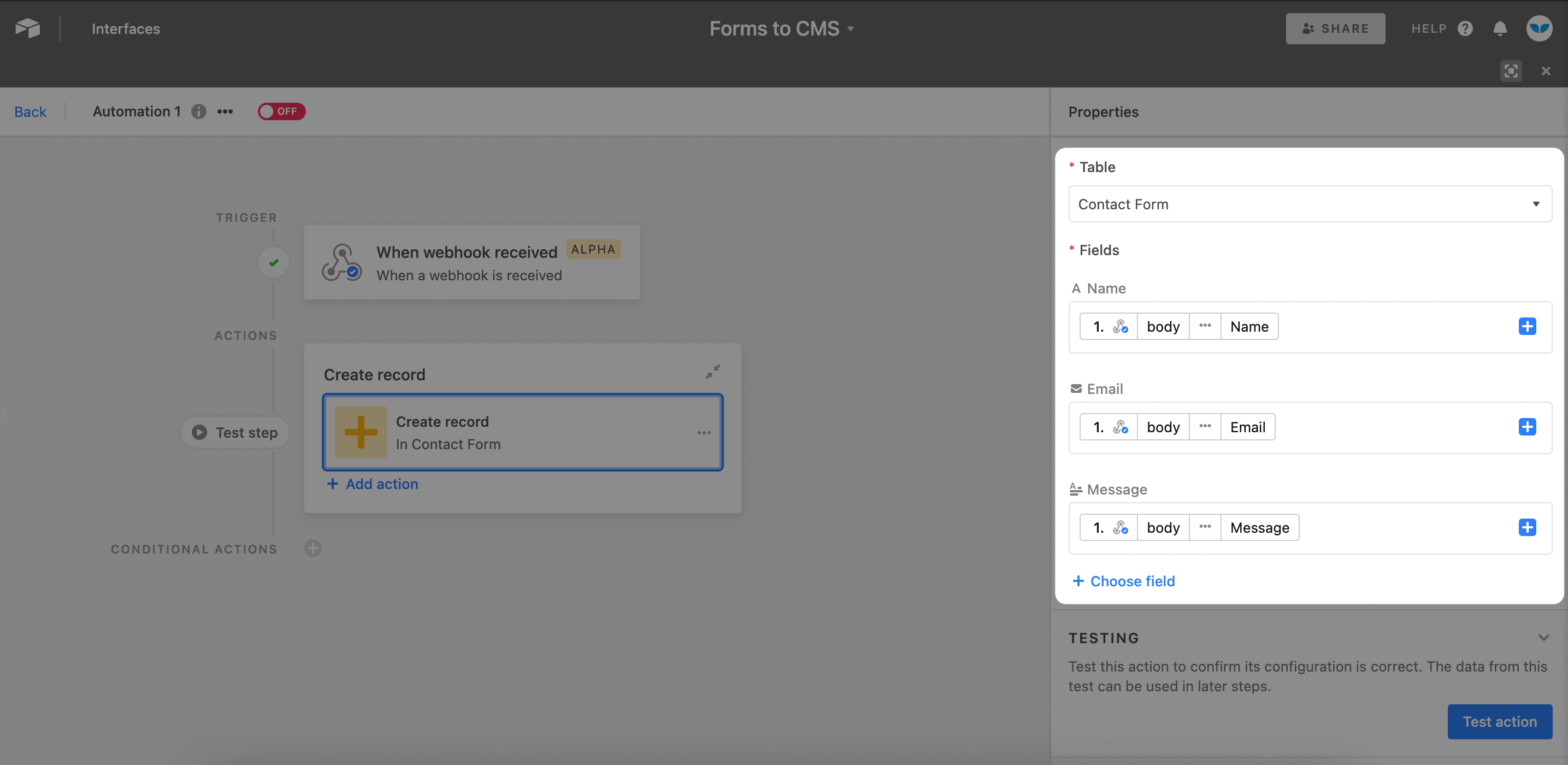 How to (Instantly) Send Webflow Form Submissions to the CMS