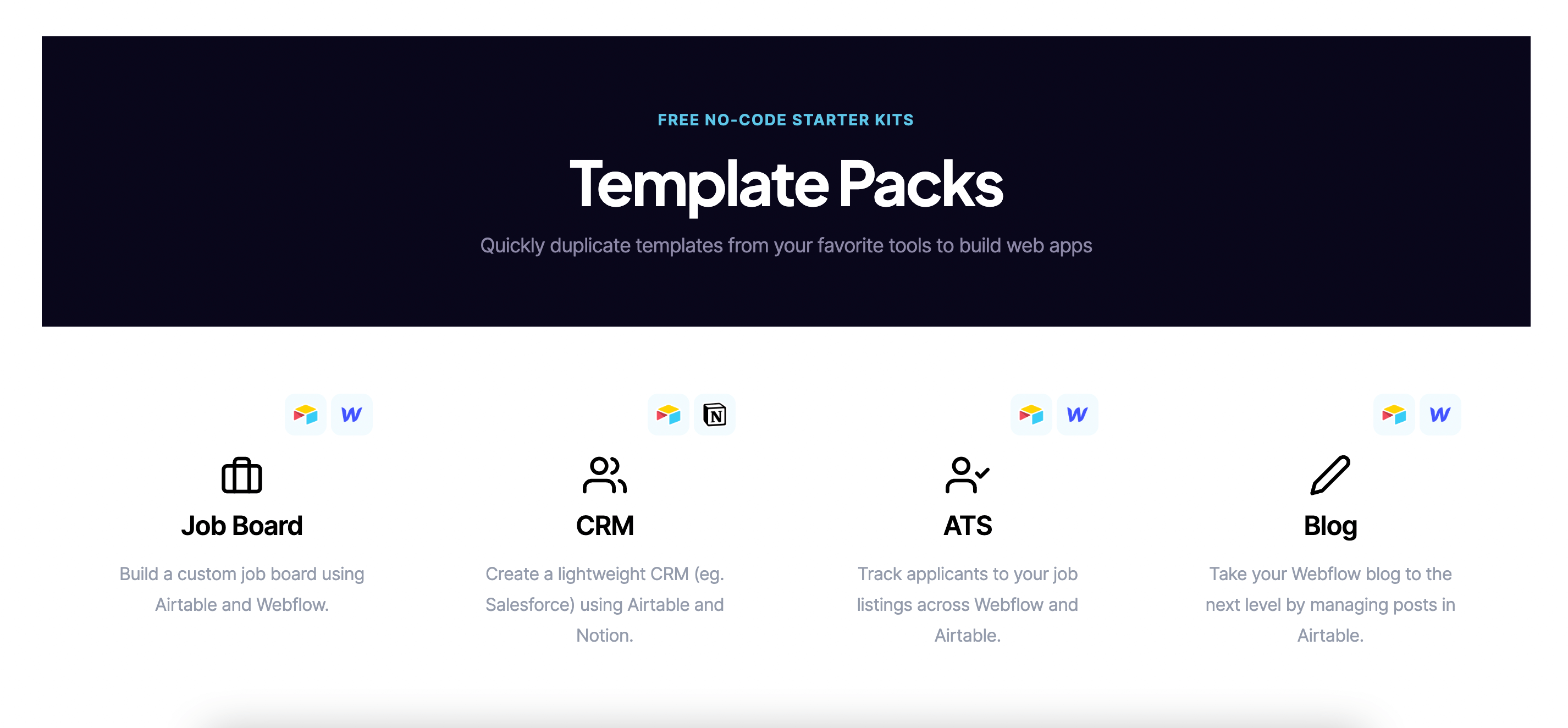 Template Packs