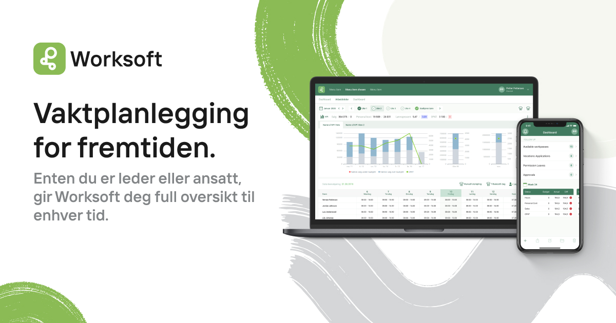 Worksoft - Lønnsom og effektiv personalforvaltning