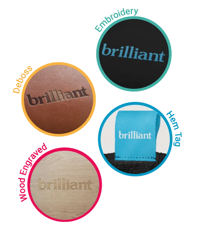 Beautiful Branded Gear by Brilliant