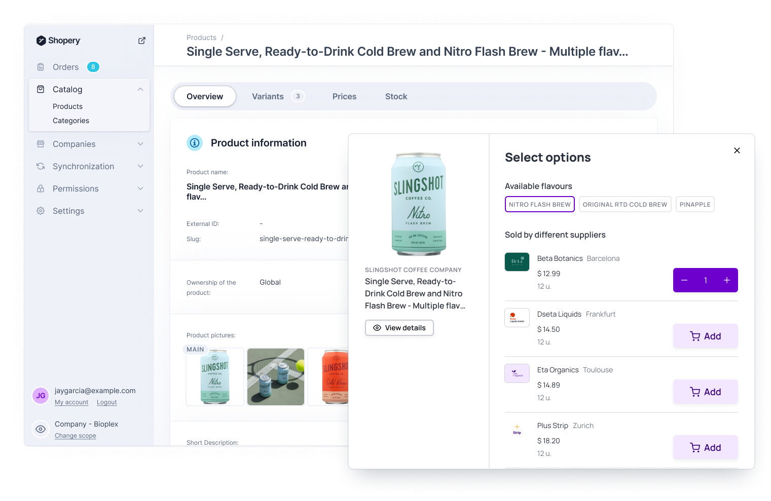 Shopery. B2B Multi-vendor marketplace solution