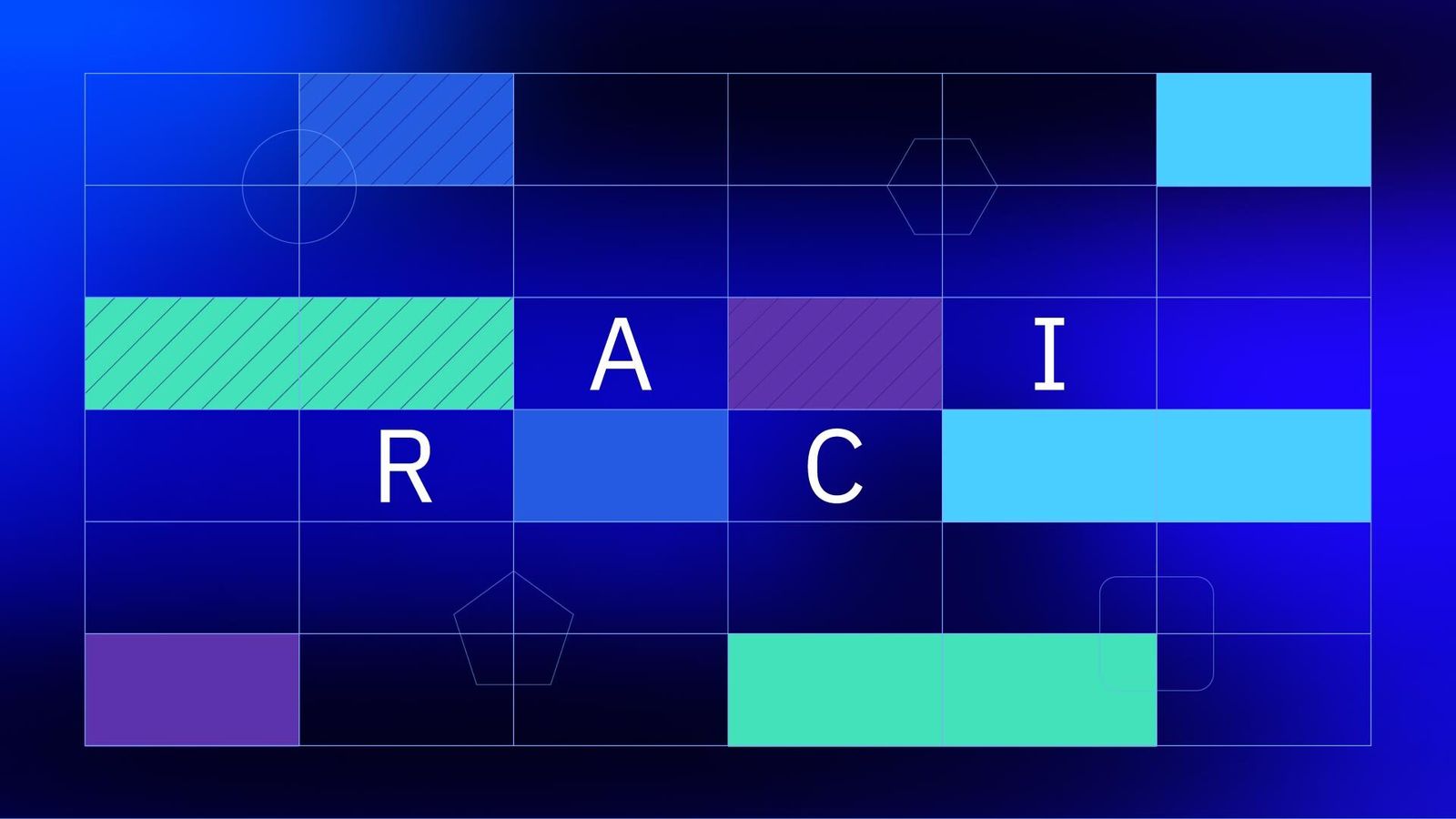 RACI chart for effective cross-functional collaboration