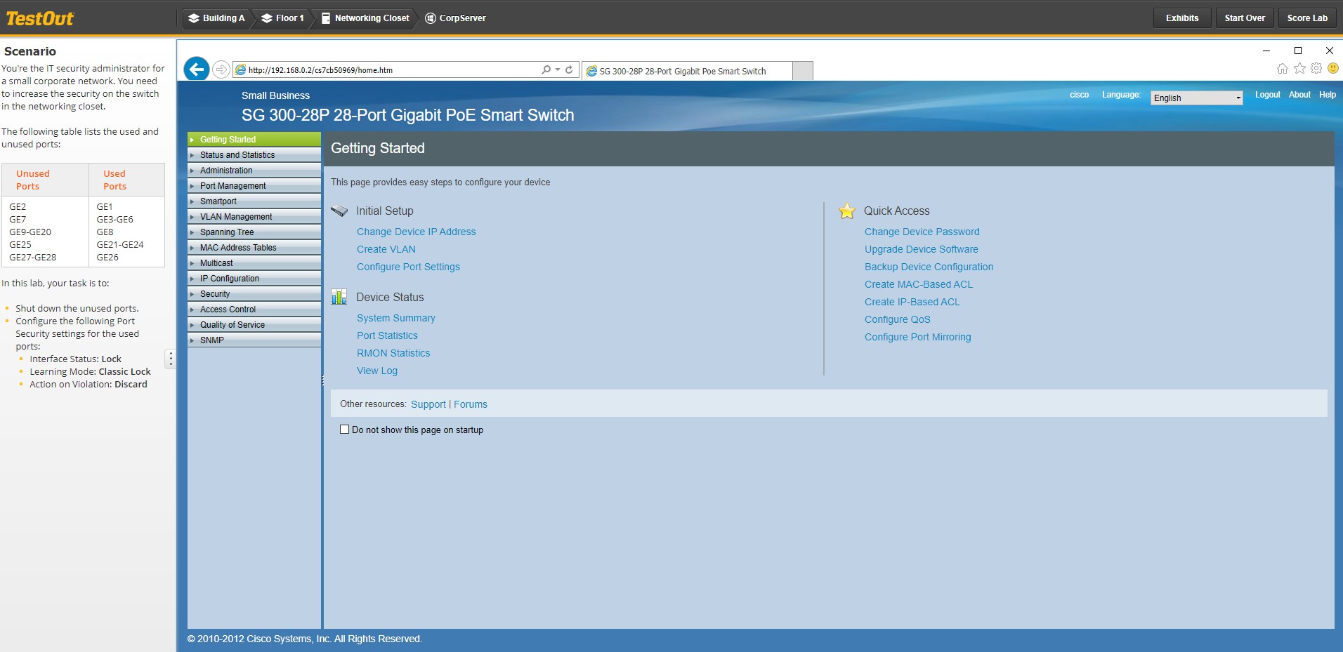 Key Features: TestOut Routing & Switching Pro