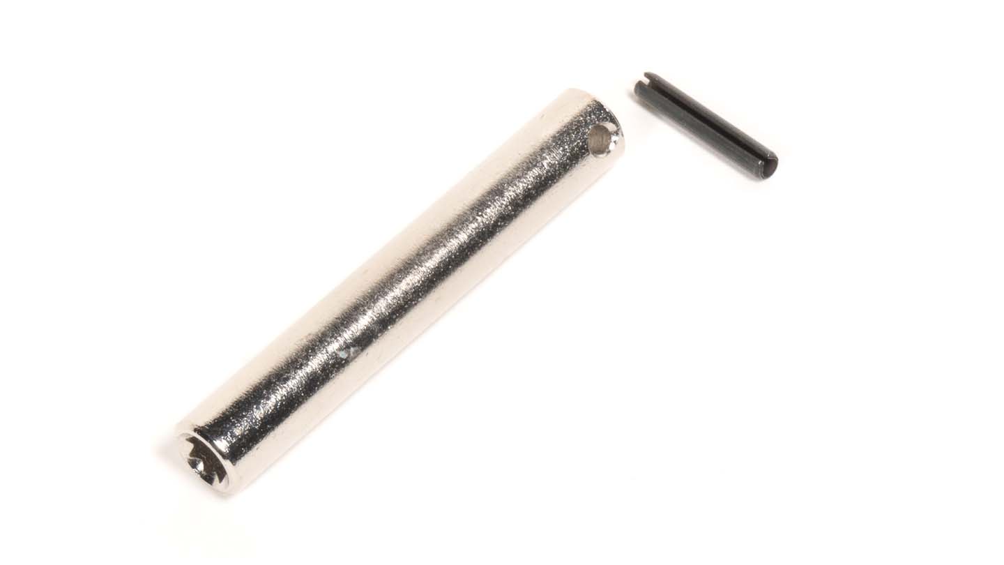 Shaft for standard harp tuning wrench (includes roll pin) | Dusty Strings