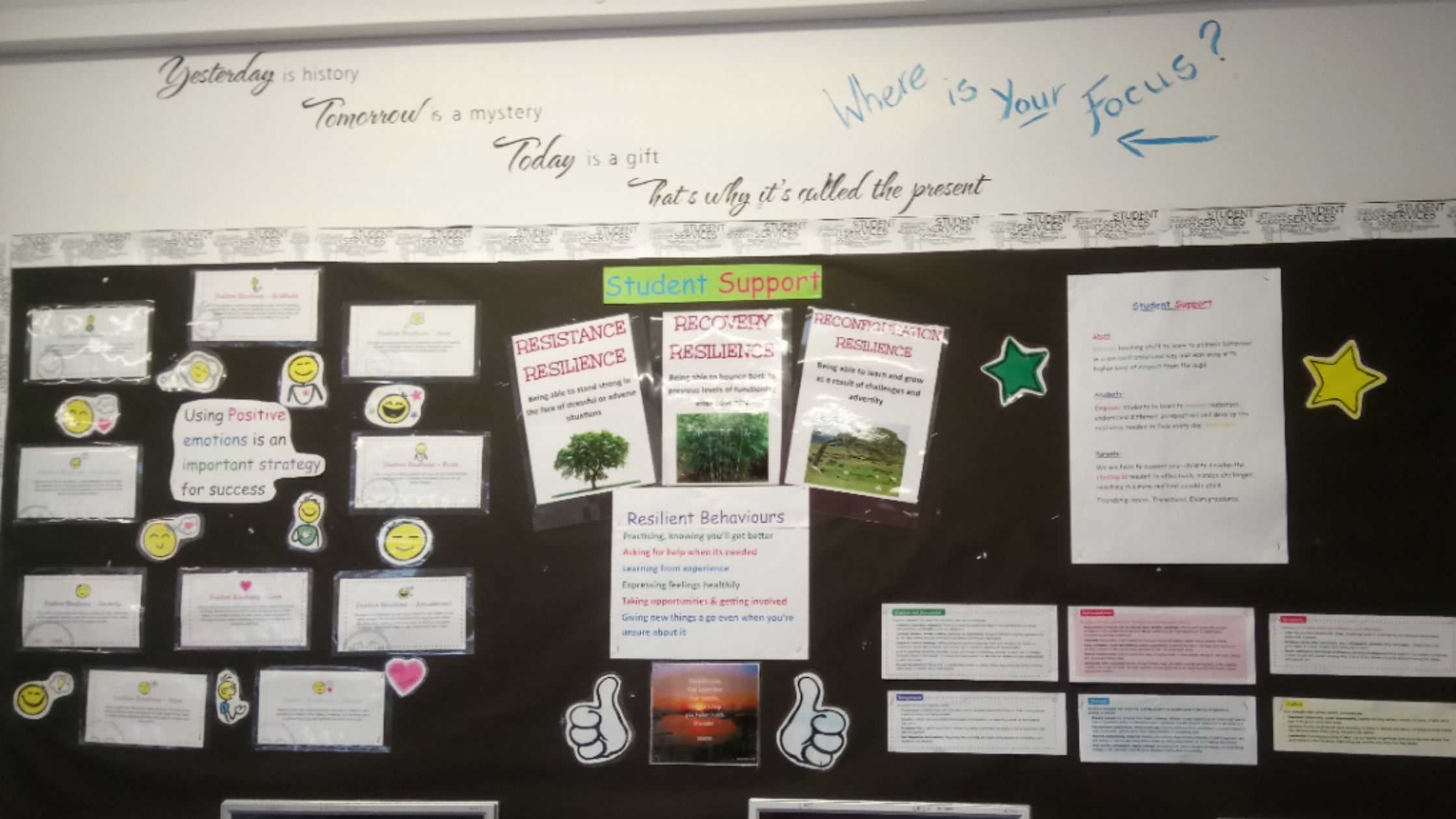 Building secondary school student resilience