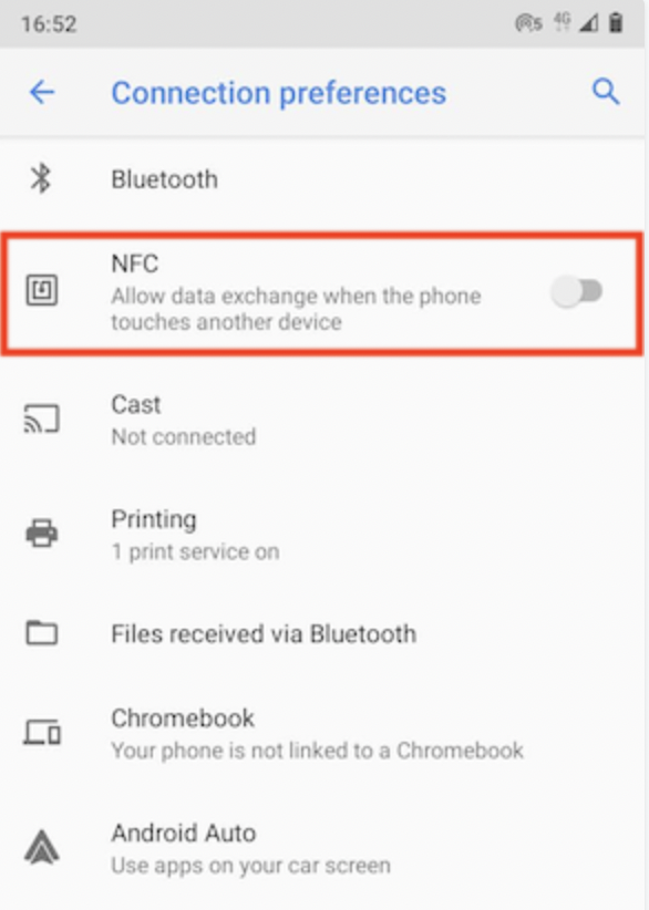 NFC on Android