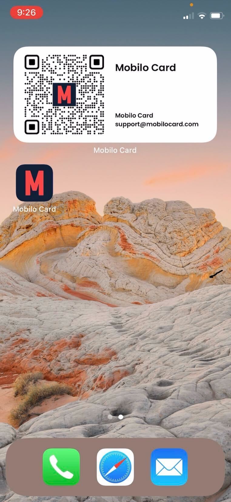How to use the Mobilo app Widgets