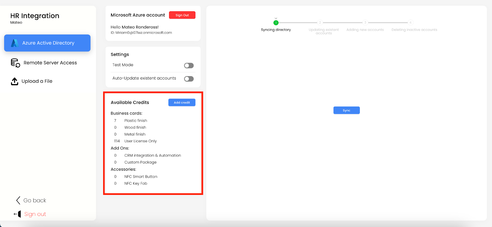 Mobilo | Support articles - Microsoft Azure Integration