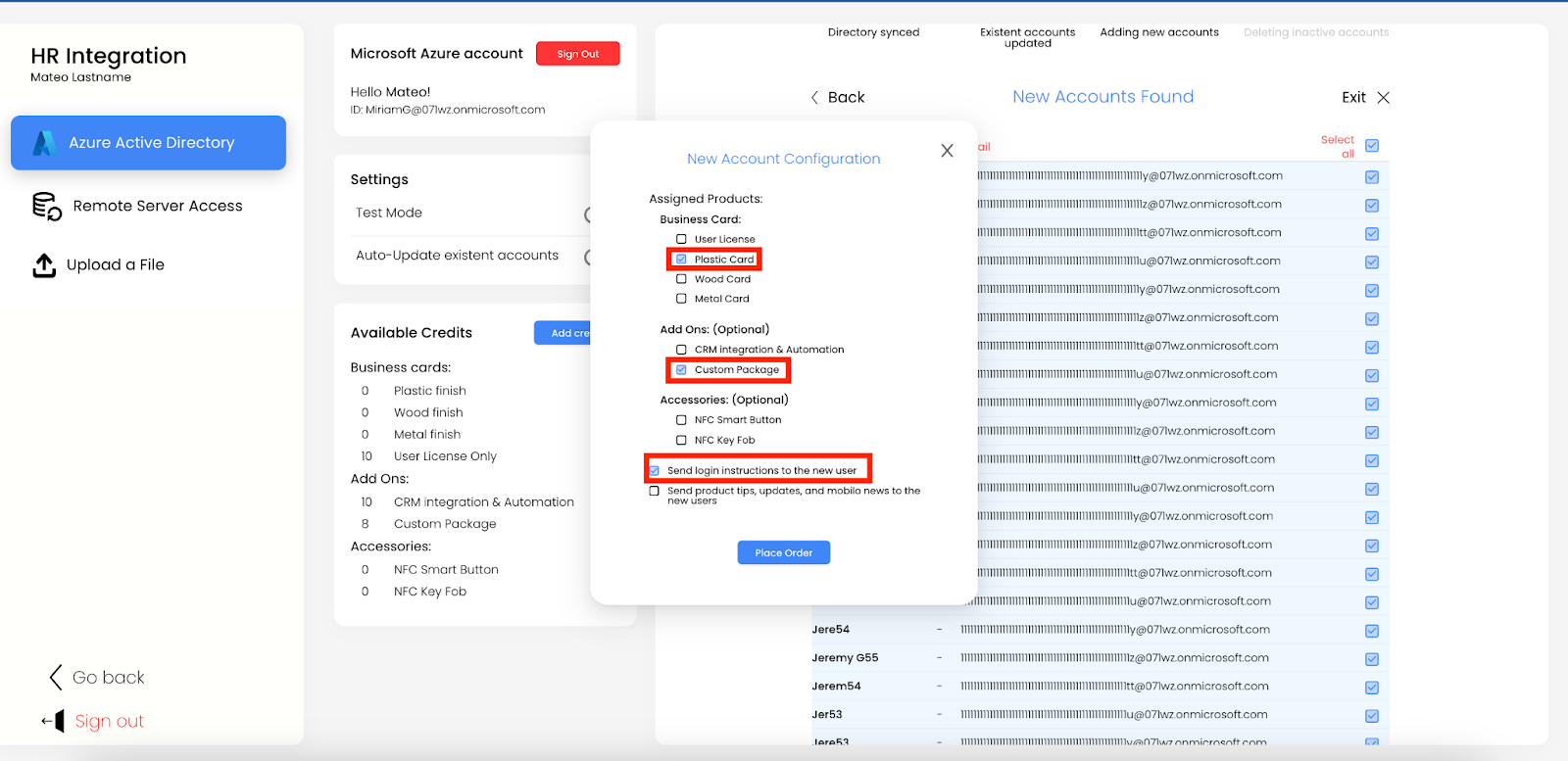 Mobilo | Support articles - Microsoft Azure Integration