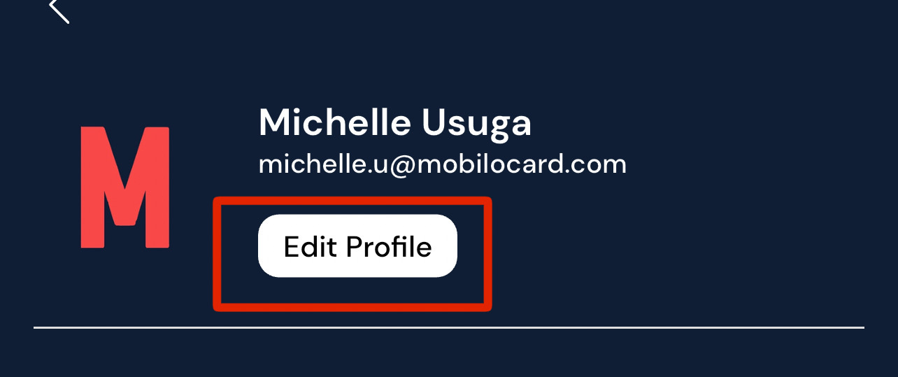 Mobilo | Support articles - Personal Landing Page mode