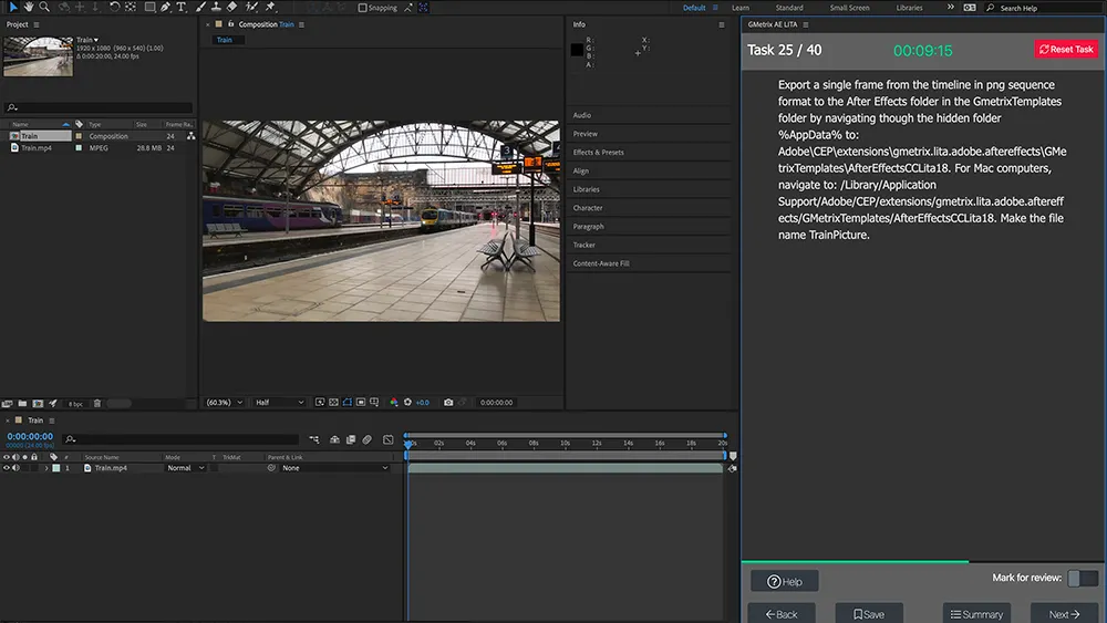 Get Certified in After Effects - Adobe Certified Professional