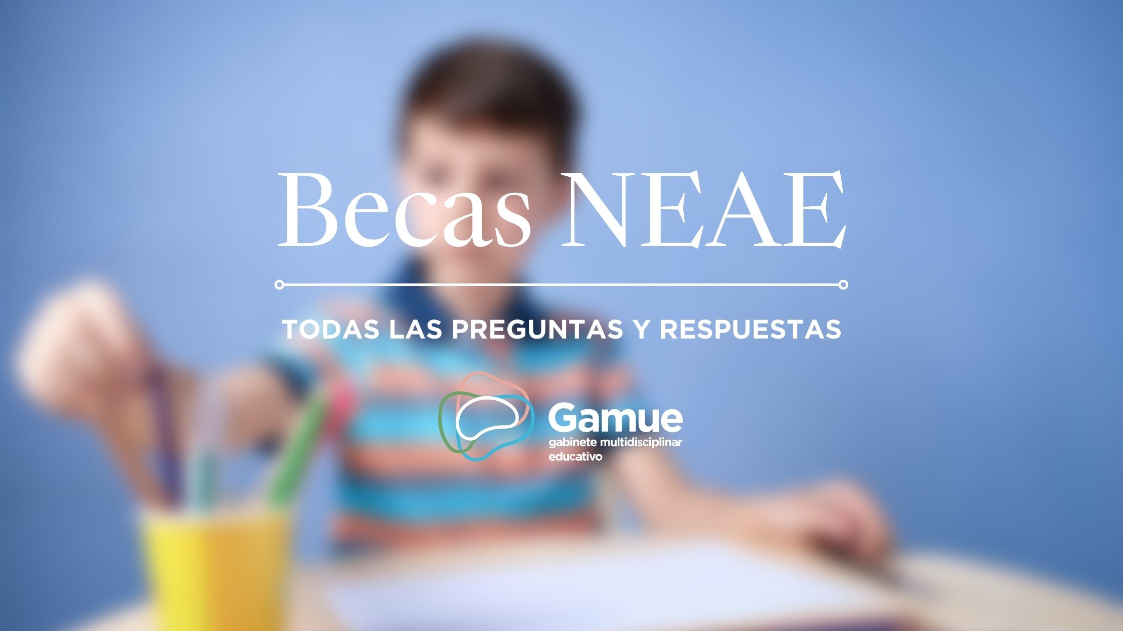 Todo lo que debes saber sobre las Becas NEAE este 2024 - Gamue ...