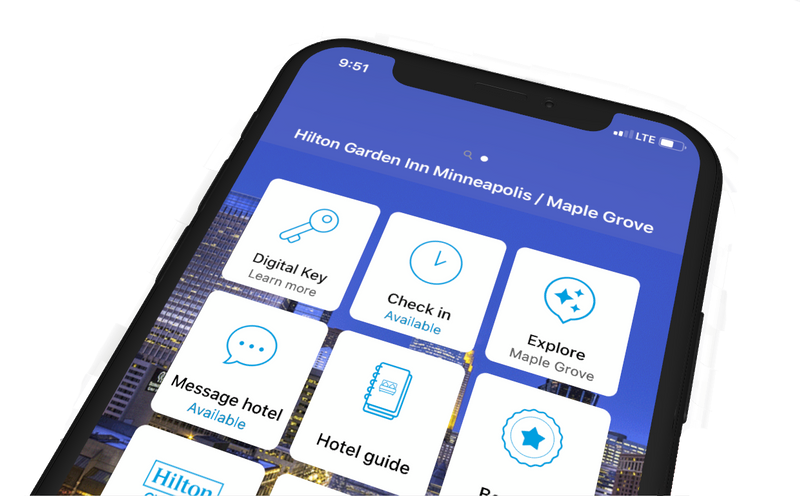 Messaging in the Hilton Honors App | Kipsu