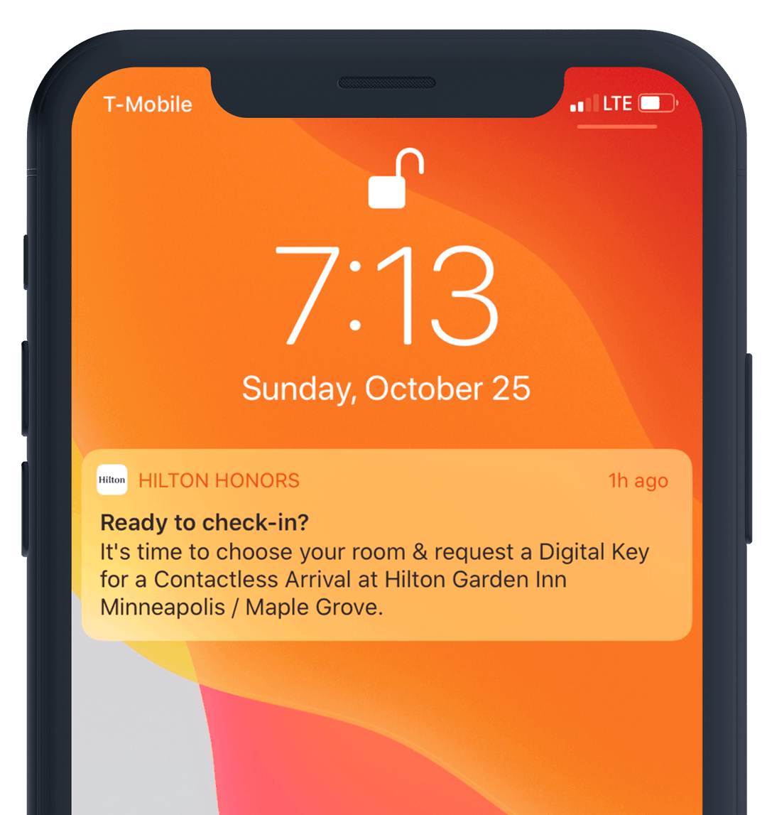 Messaging in the Hilton Honors App | Kipsu