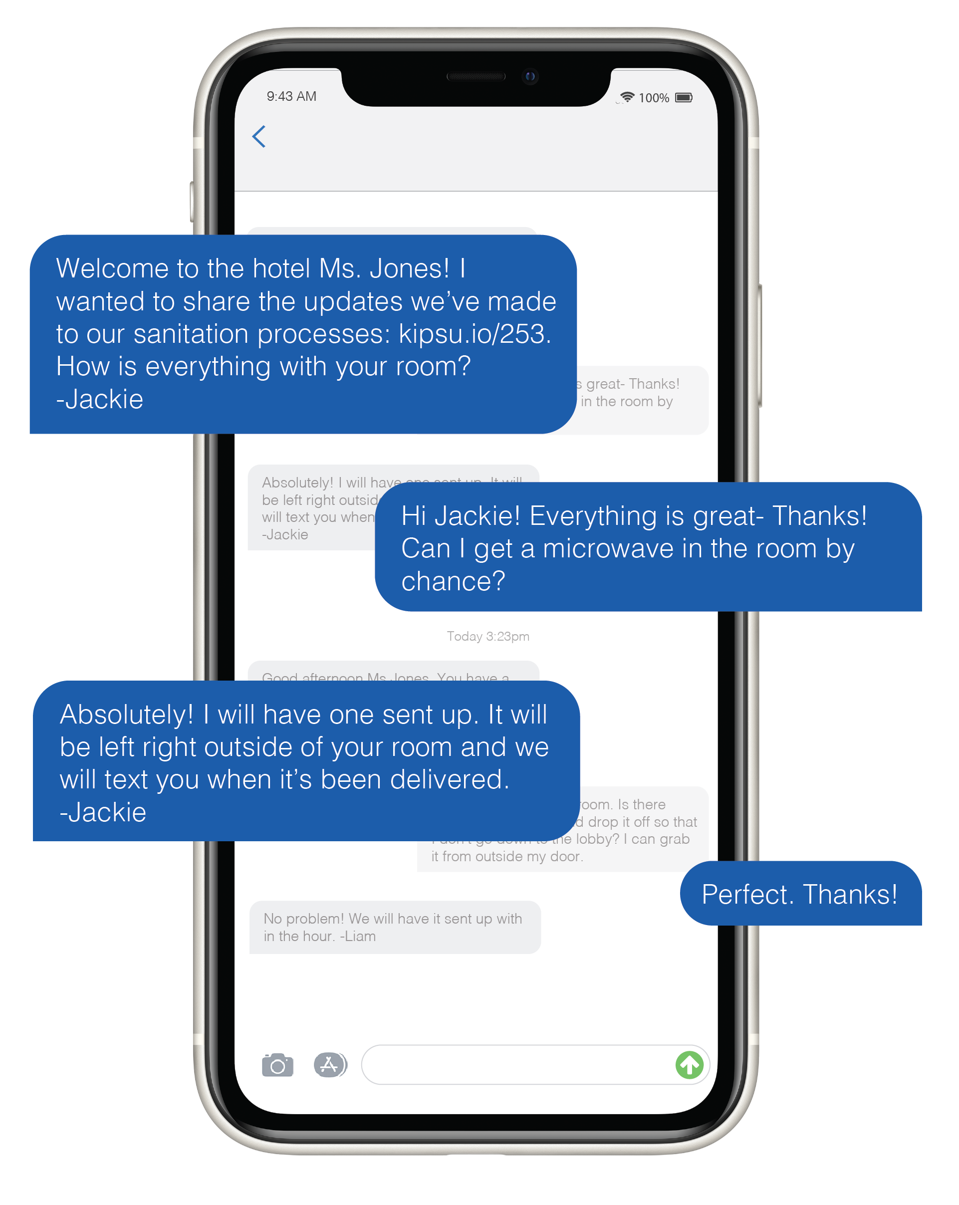 Contactless Communication for Hilton Hotels