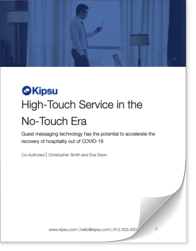 High Touch Service in the No-Touch Era