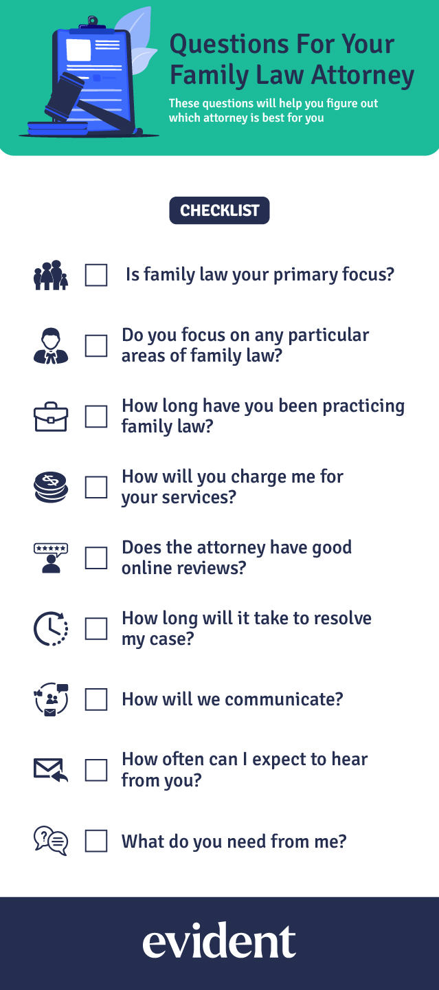 9 Questions to ask a family law lawyer