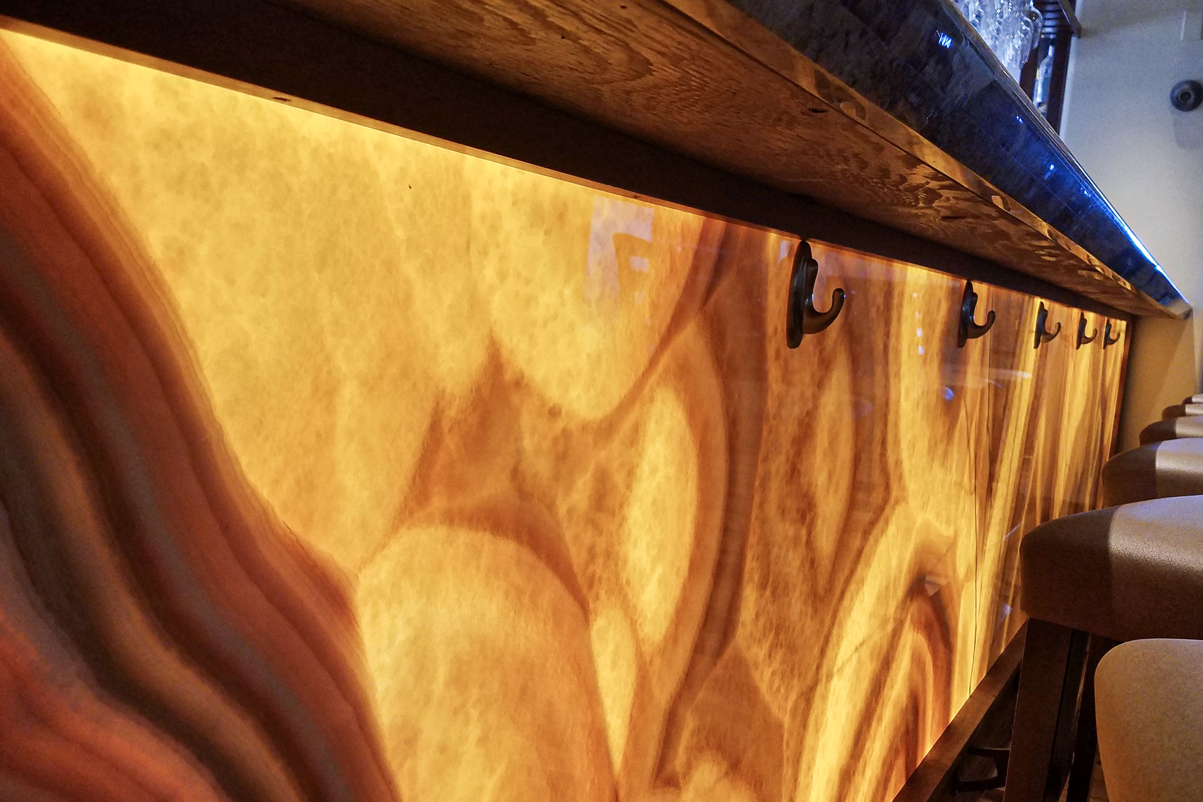 Illuminated Bar Front