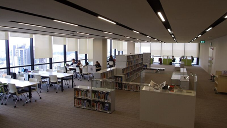 Look inside a modern library: Lee Kong Chian School of Medicine