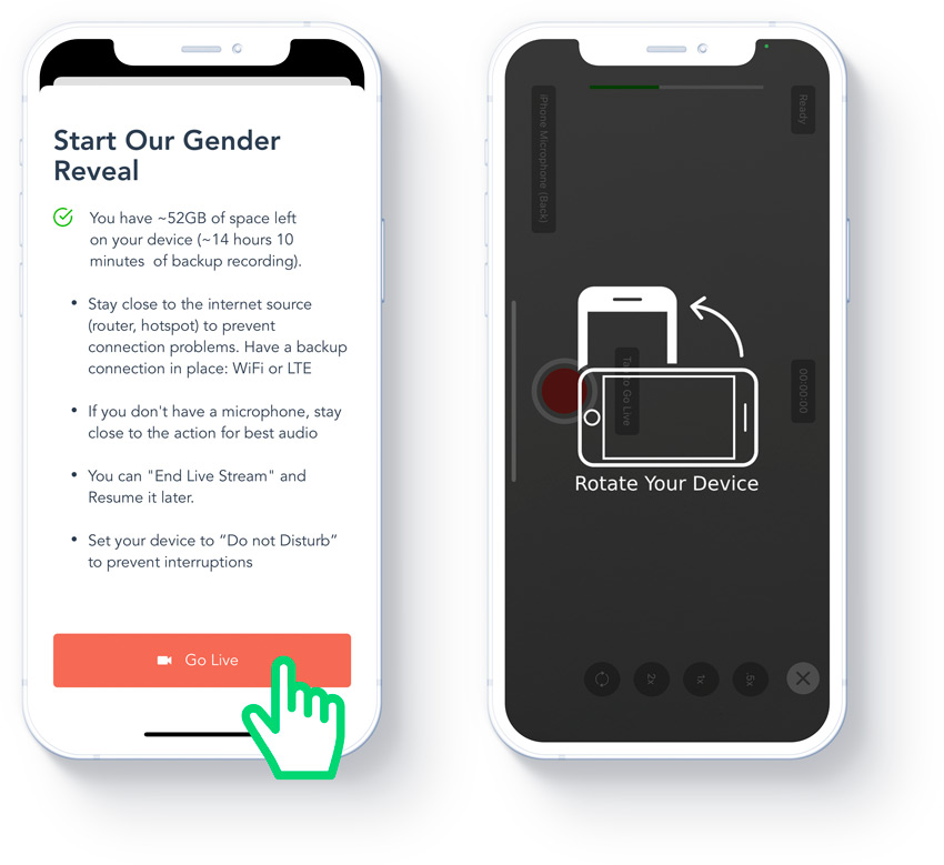 How to Go Live at the Event - EventLive