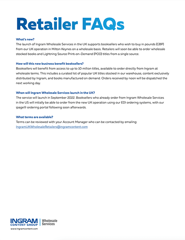 Ingram International Wholesale Services