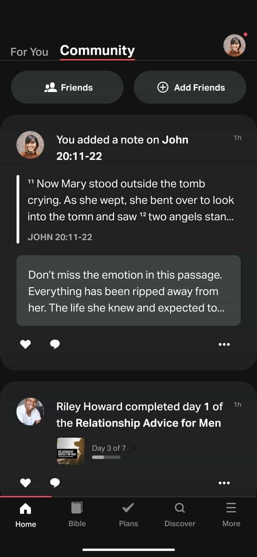 Your Church. Now in the Bible App.
