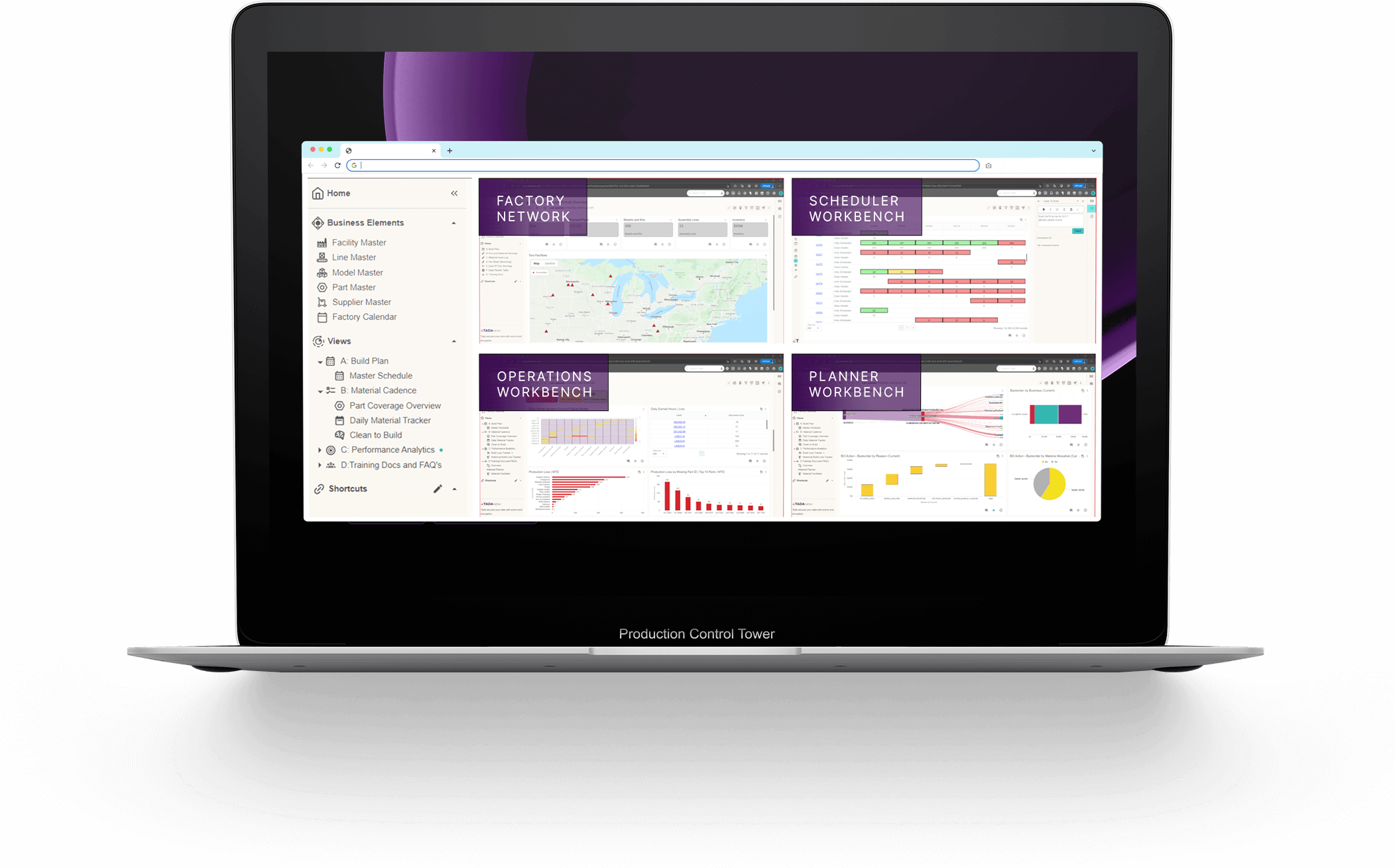 Control Tower: Production