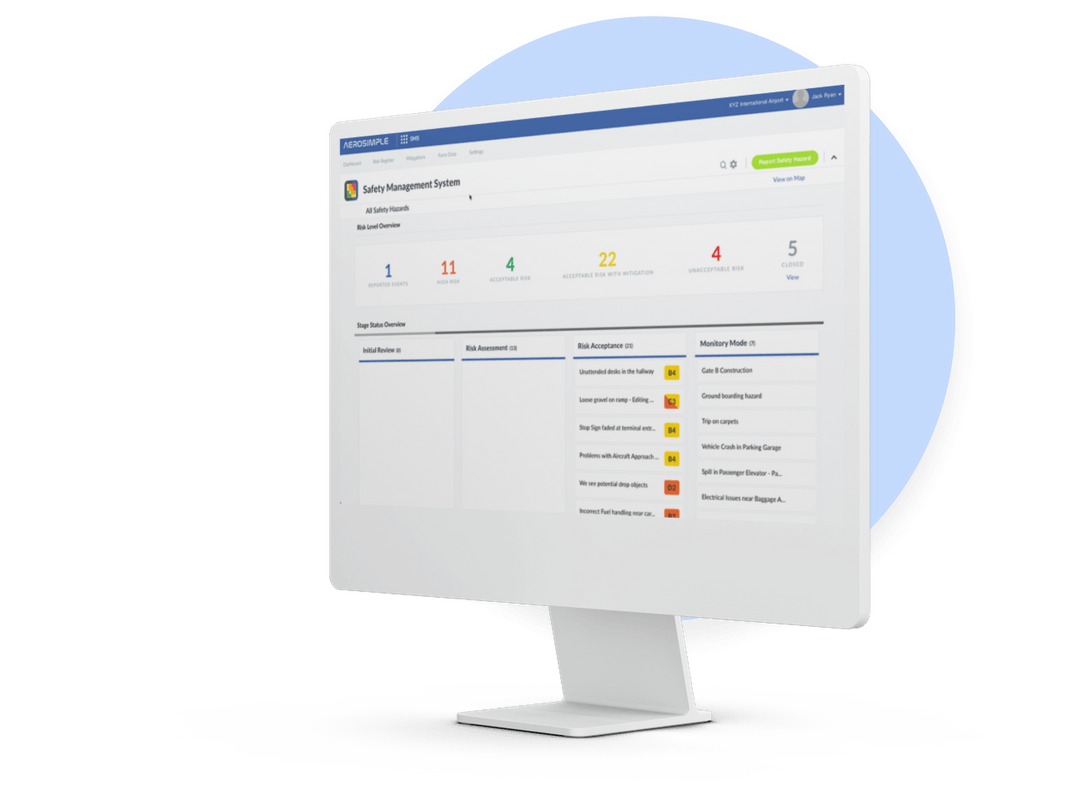 Airport Safety Management System - SMS Software