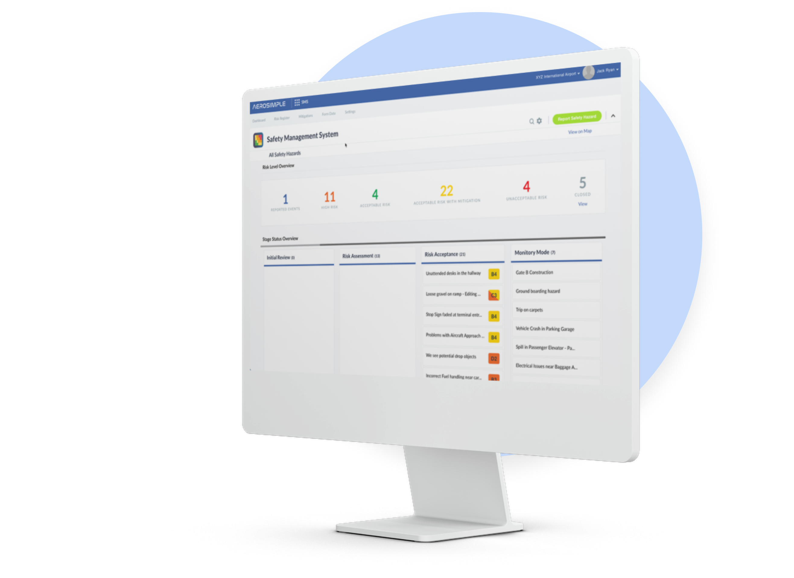 Airport Safety Management System - SMS Software