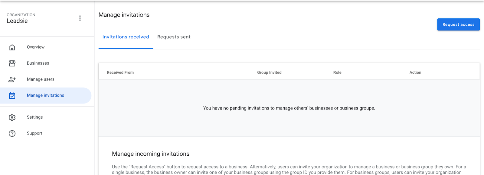 Google Business Profile: How to Request Access & Grant Permission