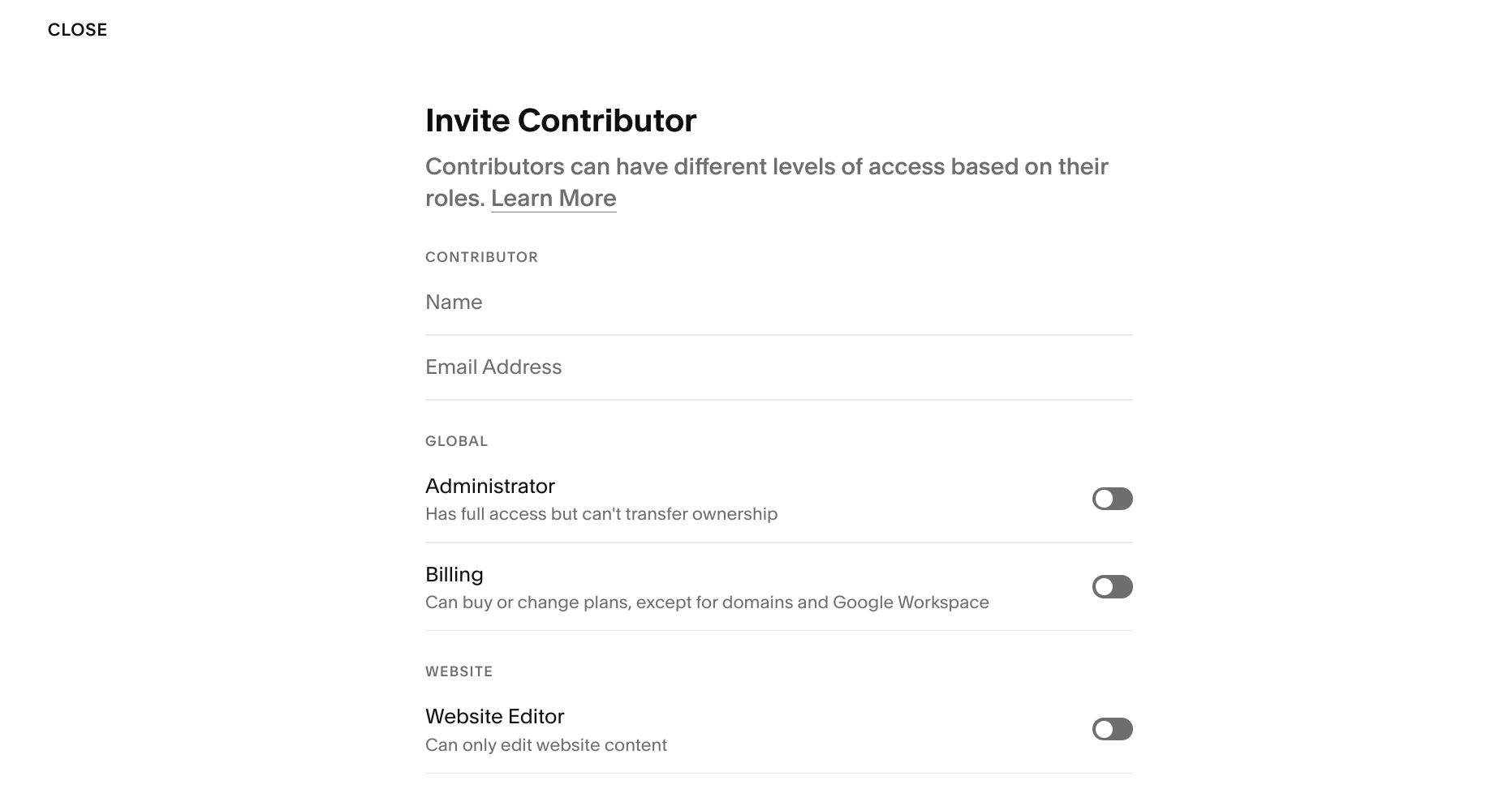 How to Give and Request Access to Squarespace in 2024