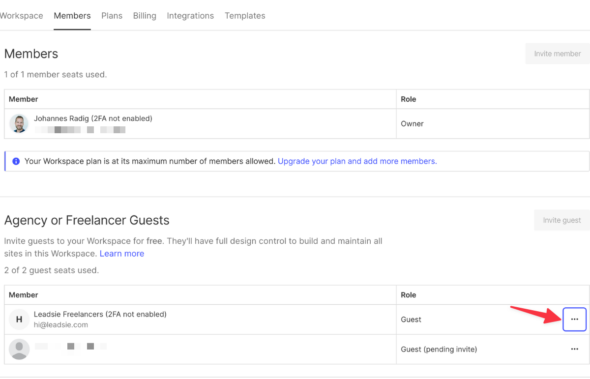 How to Give and Request Access to Webflow in 2024