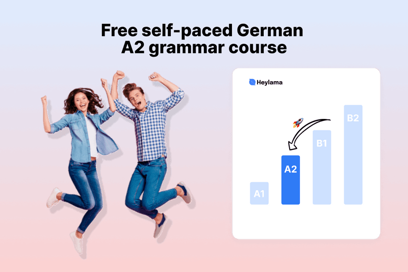 Learn German A2 Grammar in 3 weeks for free