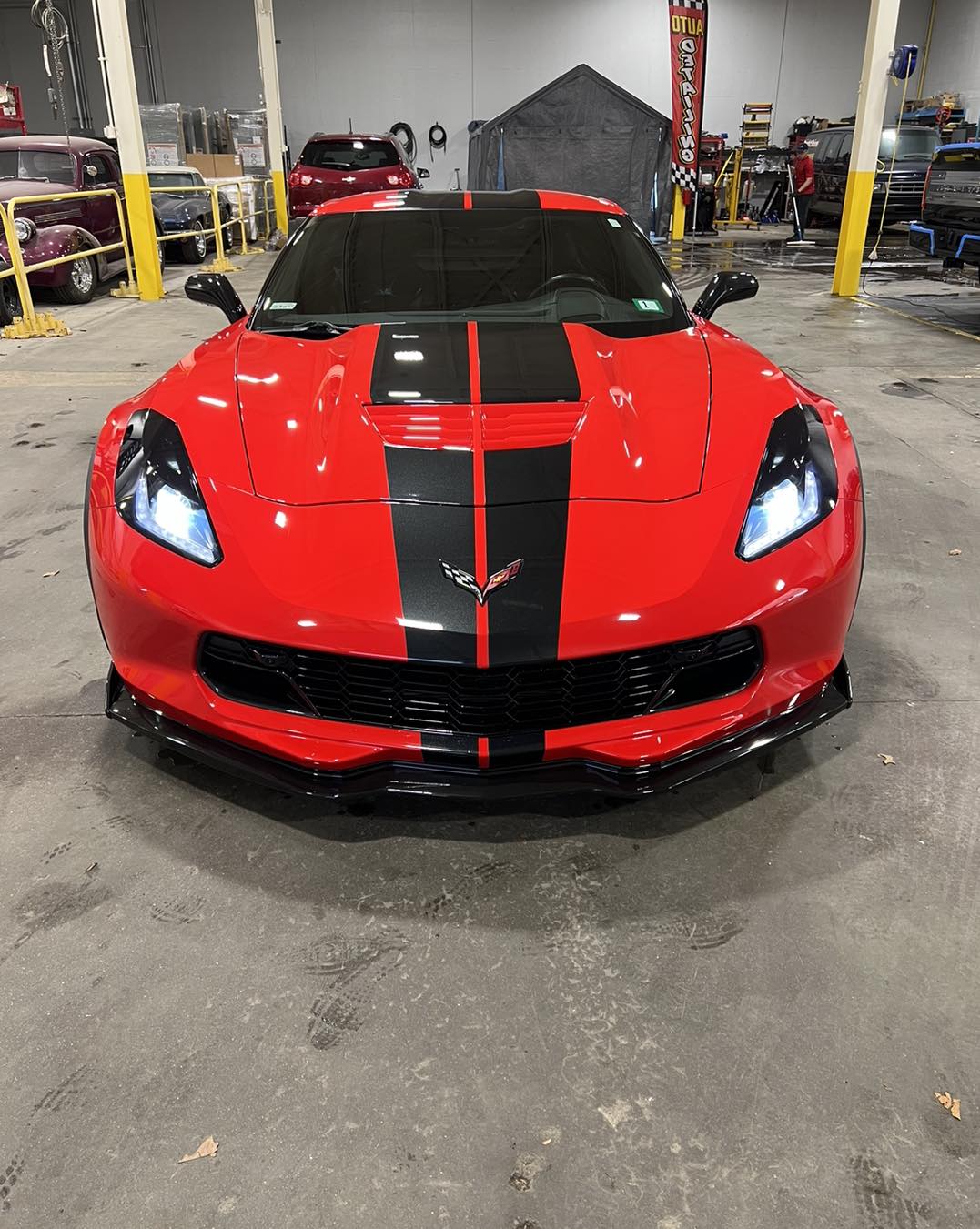 Corvette Red Corvette