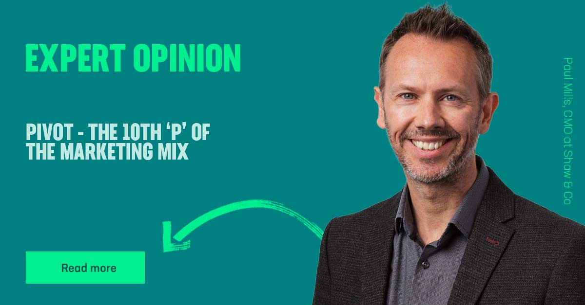 Pivot - the tenth P of the marketing mix - Shaw & Co
