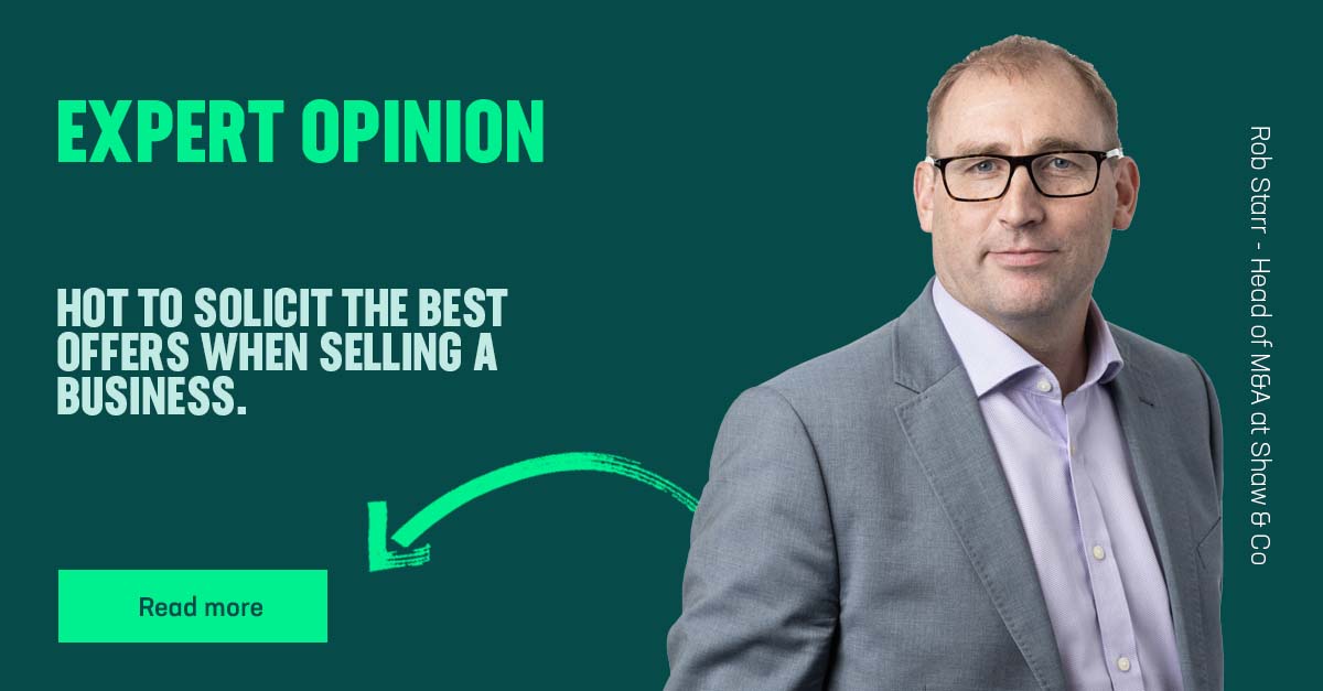 How to solicit the best offers when selling your business - Shaw & Co