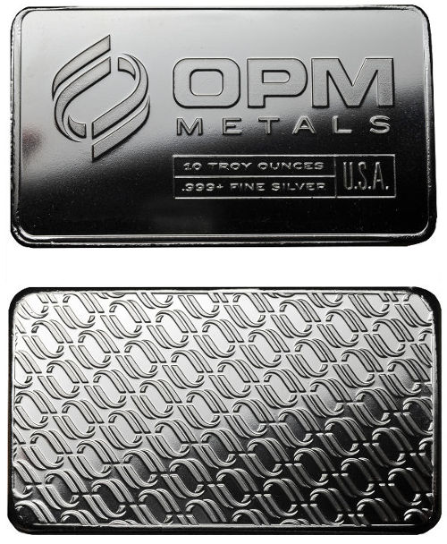 10 oz OPM Silver Bar | U.S. Mint Bullion Dealer | Endeavor