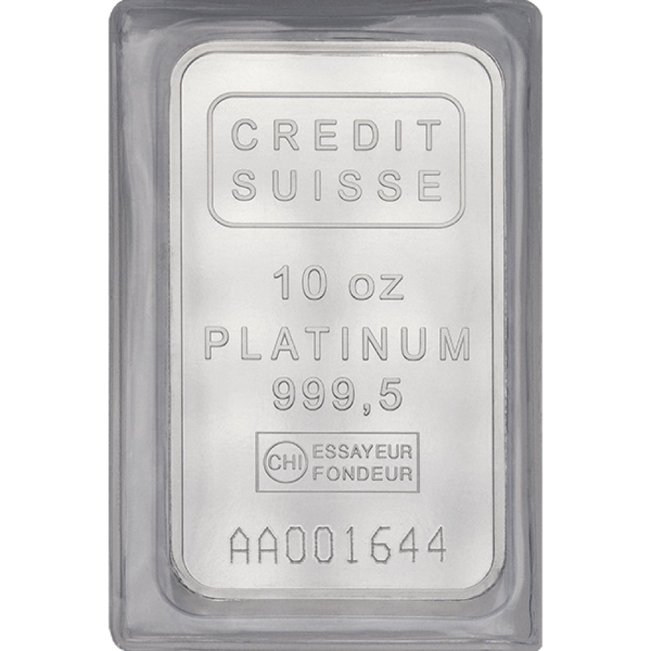 Platinum Bullion Bars | Tier 1 Dealer | Endeavor Metals
