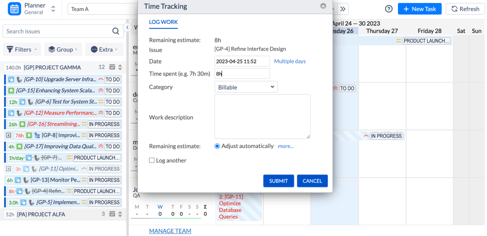 Jira Log Work: Best practices and Tips | ActivityTimeline