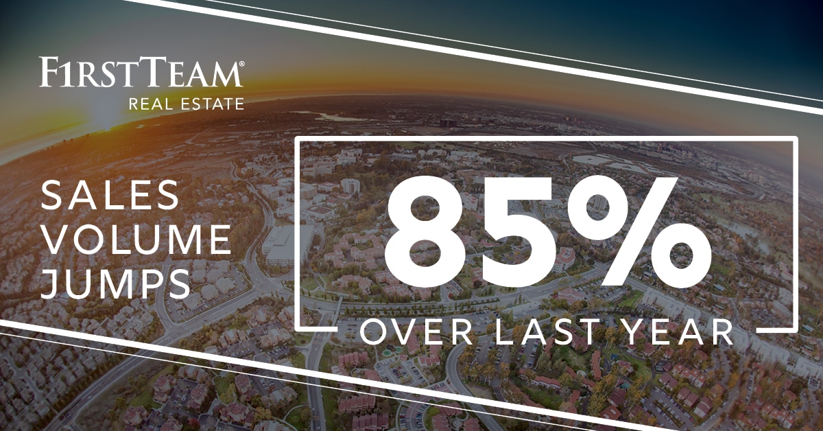 Continuing Record Year, First Team Sales Volume Jumps 85% in Second Quarter